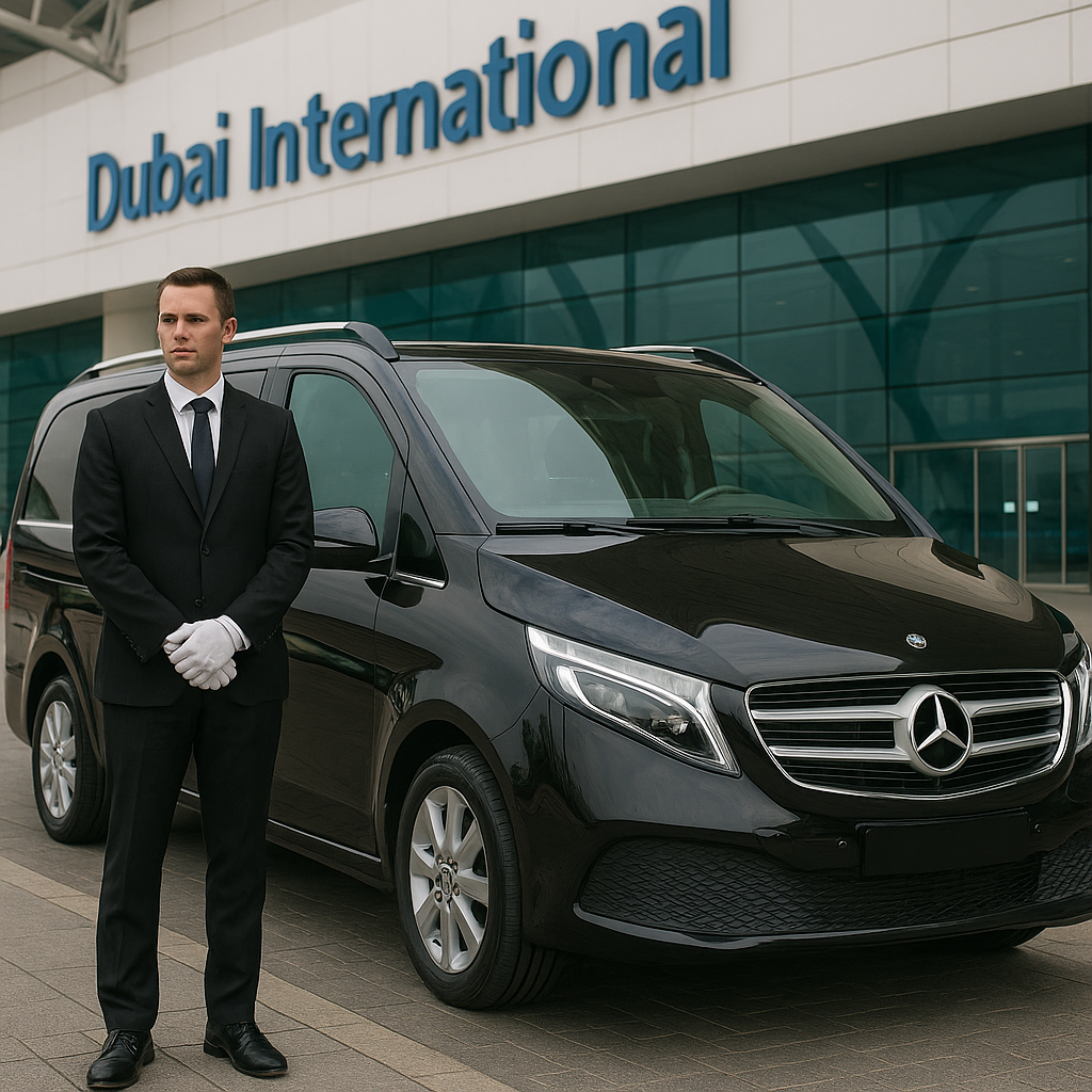 Airport Transfer Dubai – Mercedes Van Pickup & Drop Off